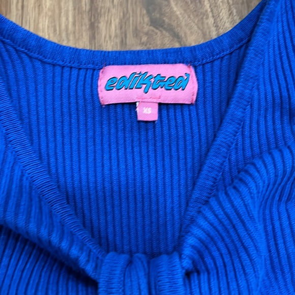 Edikted | Dresses | Edikted Royal Blue Mini Dress | Poshmark